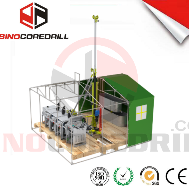 EP800 Portable Fully Hydraulic Drilling Rig