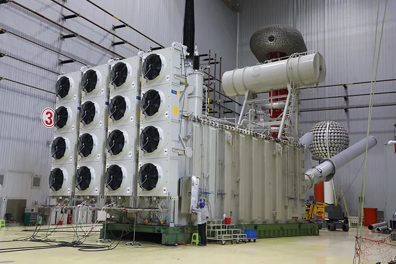 The first fully independent high-end converter transformer at Dongping ...