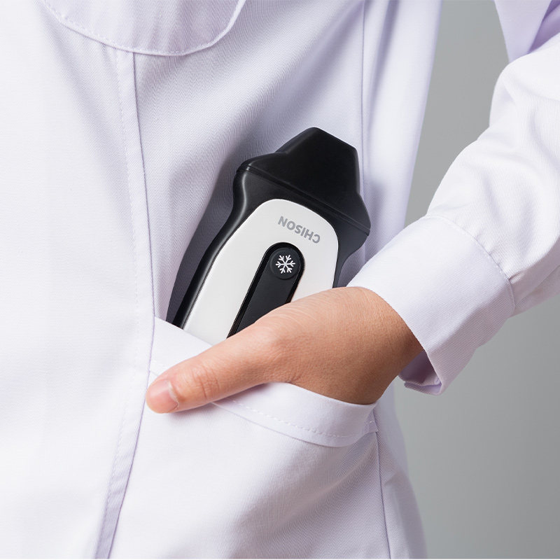 Handheld ultrasound system for POCUS, used in cardiology, portable and ...