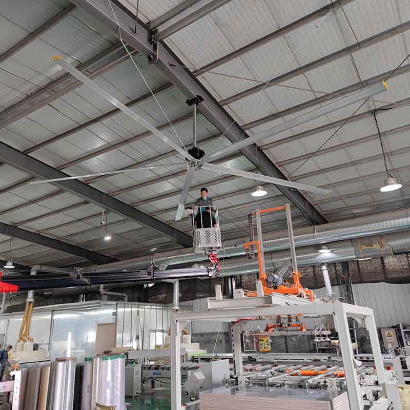24ft HVLS fan vs 12ft: Which size fits your facility?