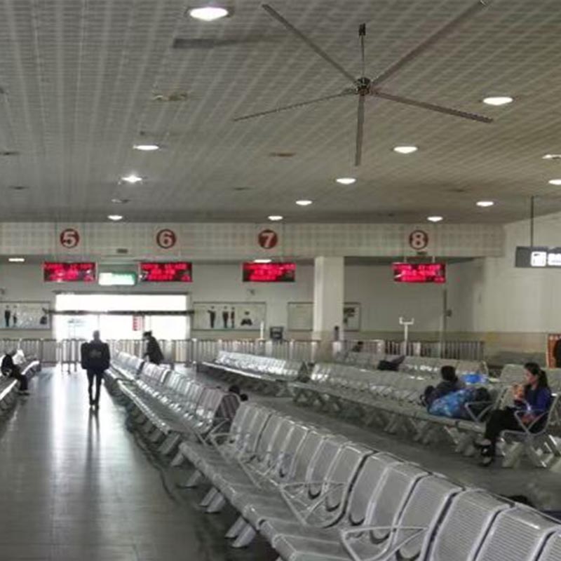 HVLS Fan For Railway & Bus Station