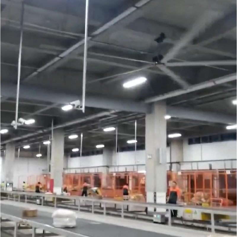 Why More Distribution Centers Are Adopting HVLS Ceiling Fans