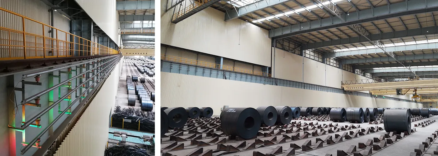 Open copperhead conductor system, coil and plate handling crane, Smart ...