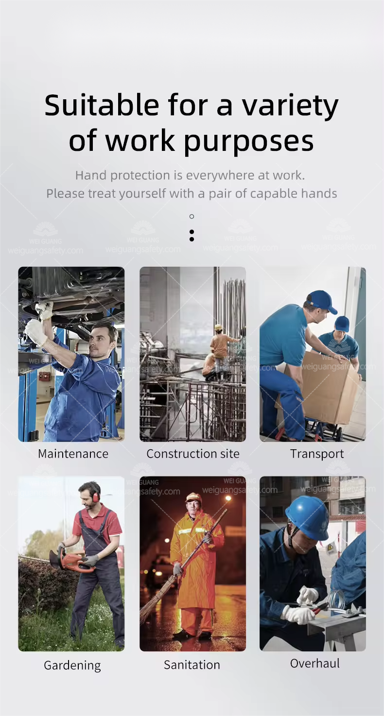 High-Quality Knitted Labor Protection Gloves