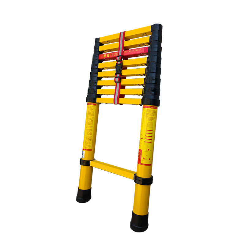 Single-Sided Telescoping Fiberglass Ladder