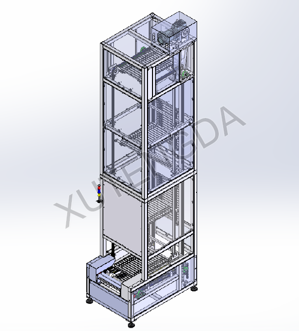 Continuous Vertical Conveyors, Continuous Vertical Lift Conveyor