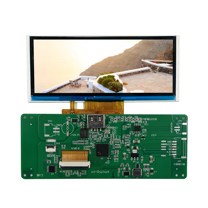 4.5'' UATR TFT LCD Module UART 800x290 RGB Display