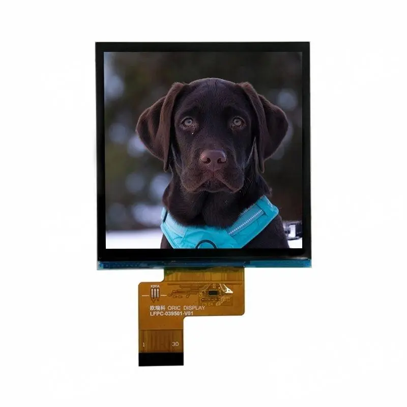 3.95'' Square TFT LCD Display 480x480 Resolution