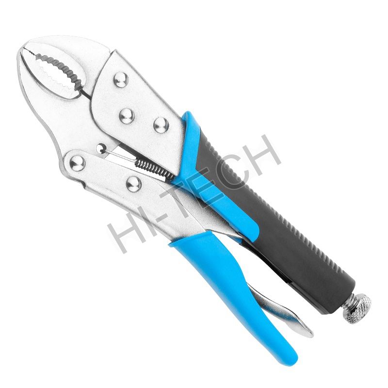 Round Jaw Locking Pliers with grip