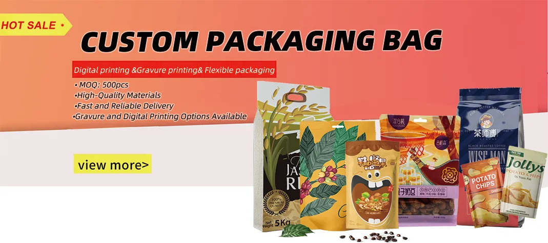 Custom Food Packaging Bags Manufacturer | Wholesale Food Packaging ...