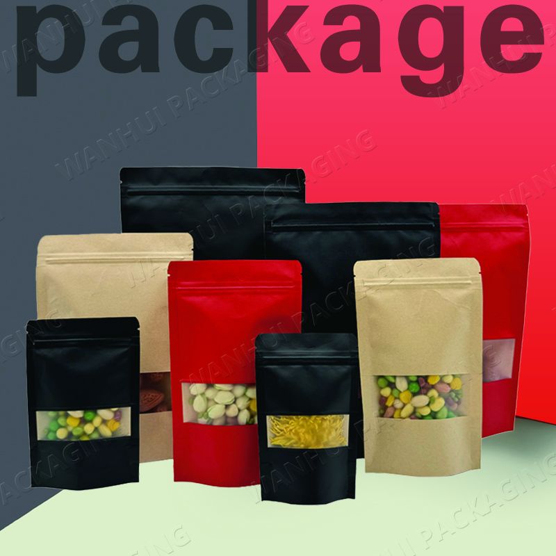 Stand Up Kraft Paper Bag - Eco-Friendly and Durable Packaging Solution