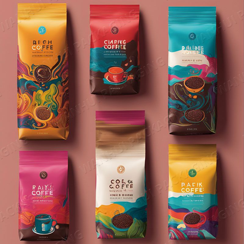 Wholesale Custom Printed Coffee Bag Packaging