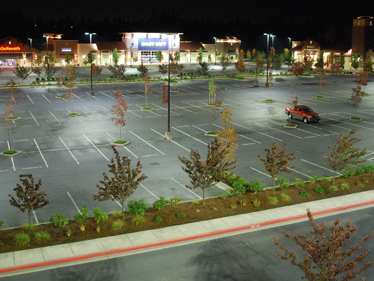 Parking lot lighting Parking lot lighting