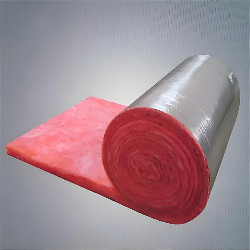 Pink Glass Wool Rolled Felt