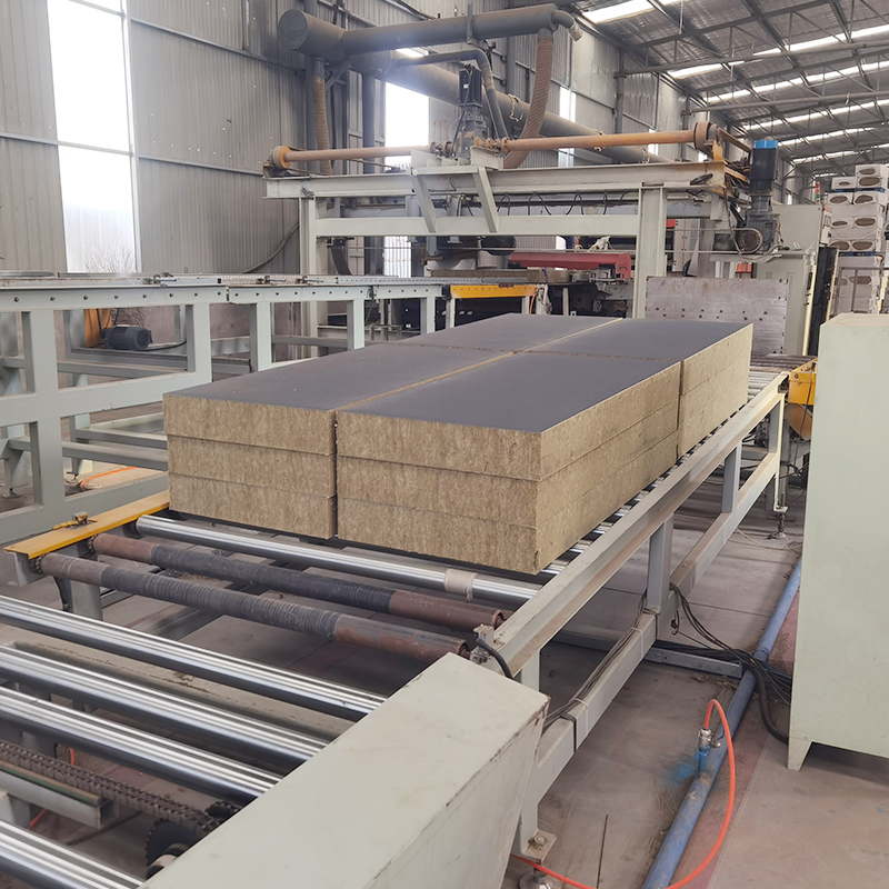 Lightweight Mortar Paper Vertical Filament Rock Wool Composite Panel