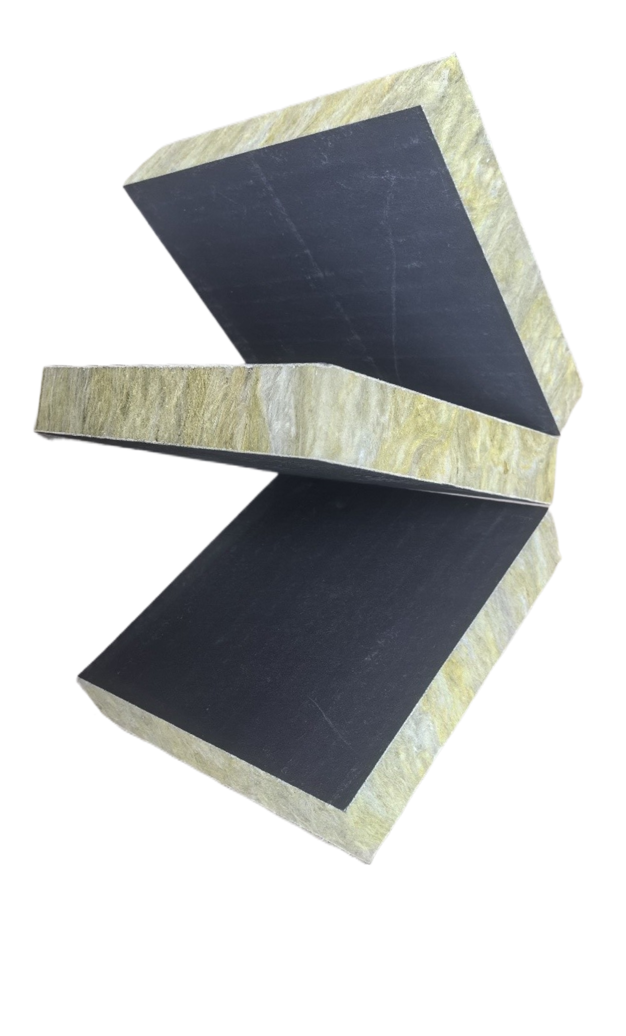 Lightweight Mortar Paper Vertical Filament Rock Wool Composite Panel