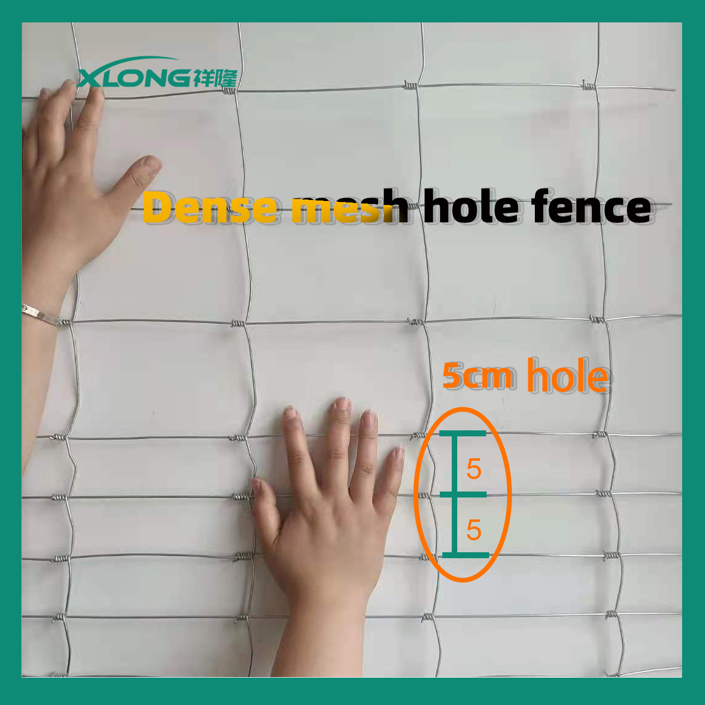 5cm Mesh Field hinge joint fence - Durable for your animal