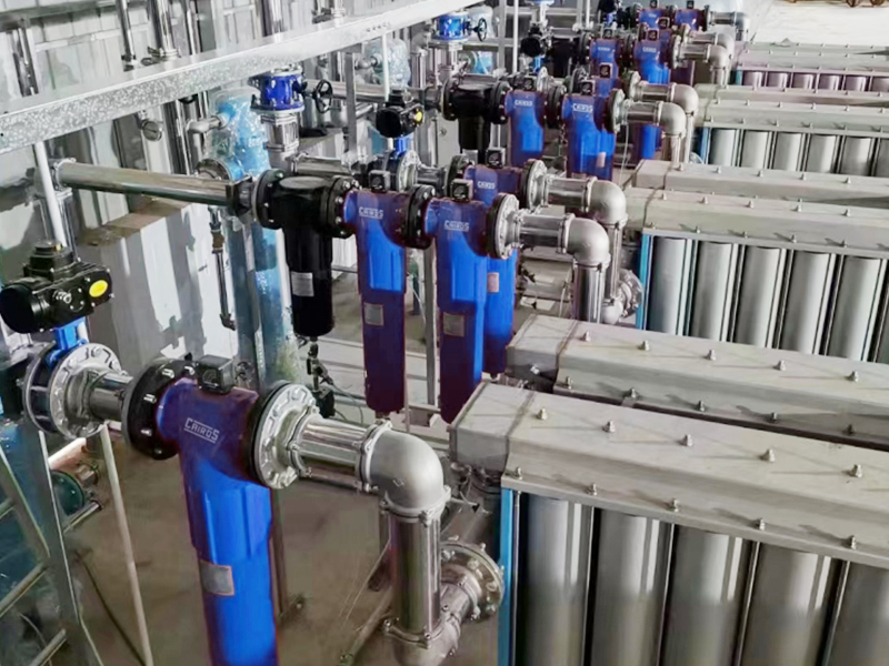 CX high-efficiency precision filters installed abroad