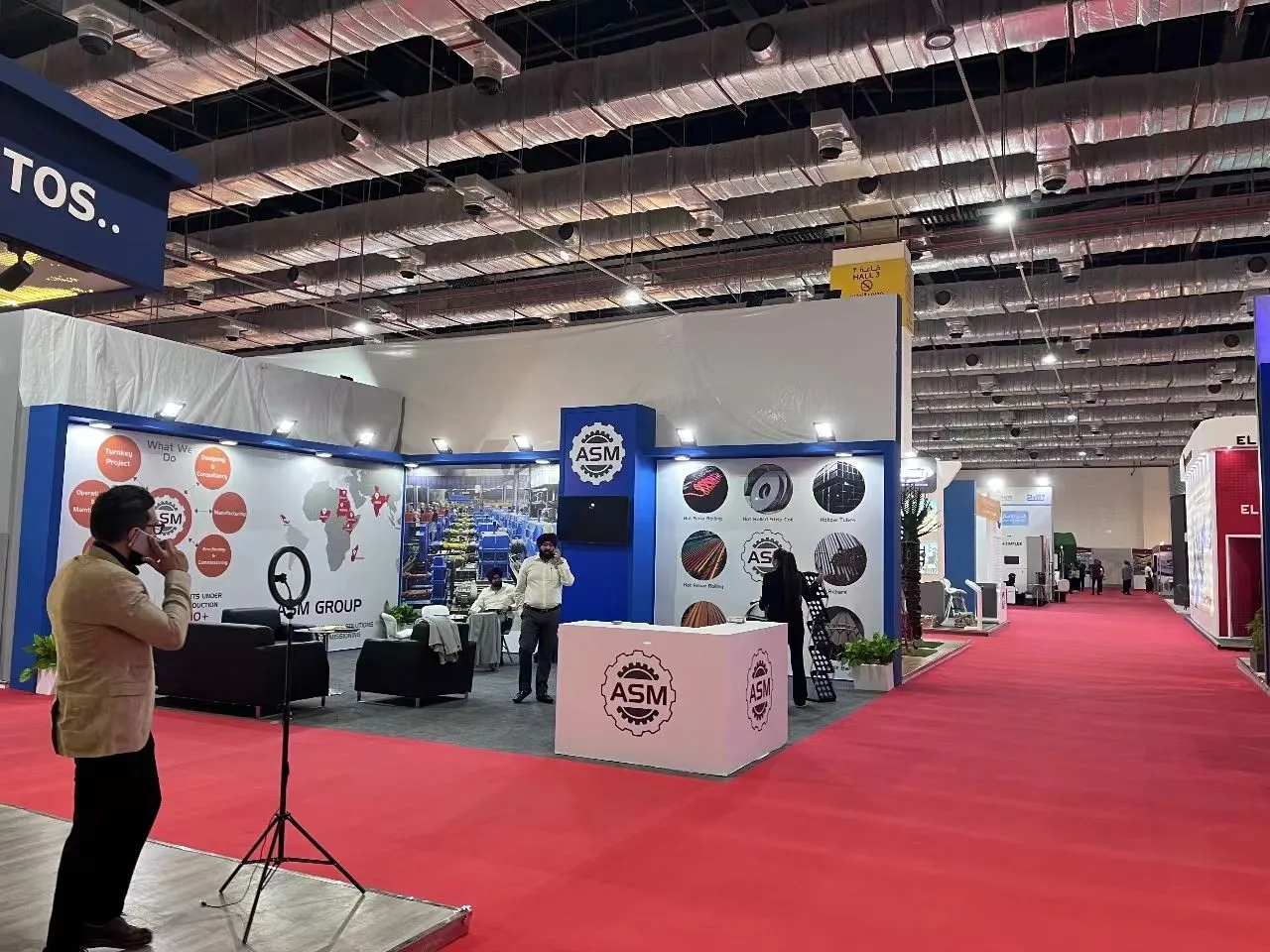 Our Company Participated In The Egyptian Steel Metallurgy And Pipe Wire ...