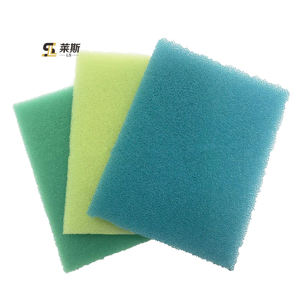 LS Die Cut Polyurethane Sponge Reticulated 10 15 30PPI Filter Foam