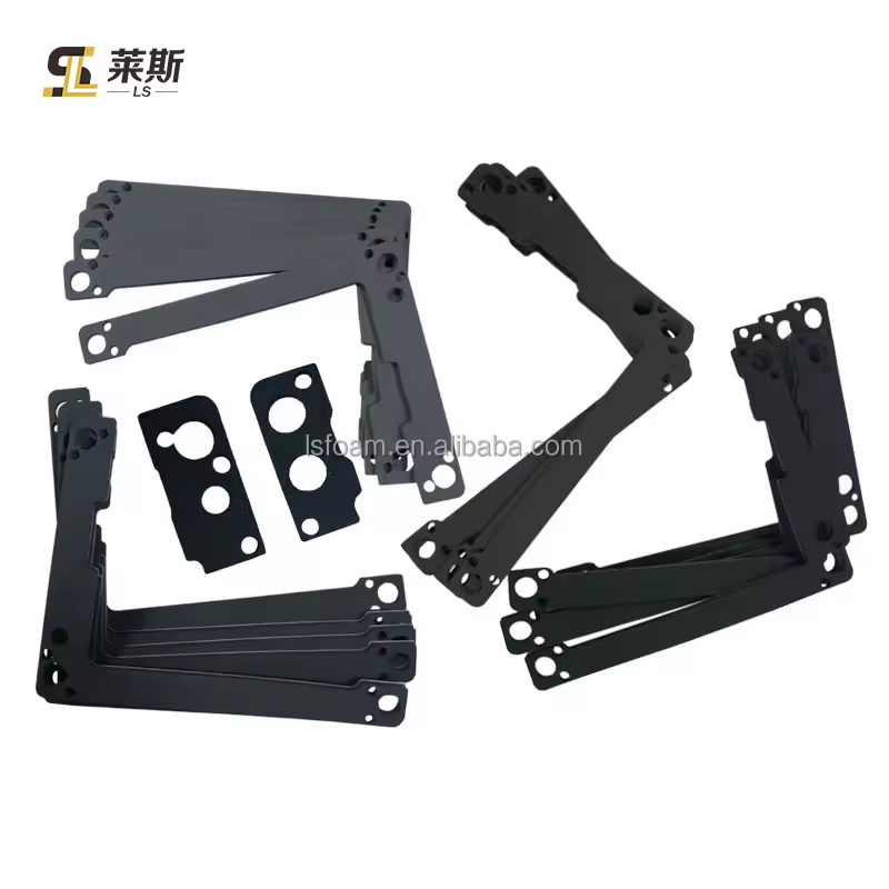 LS Supplies Custom CNC Die Cut Round Seal Rubber EPDM Foam Gasket