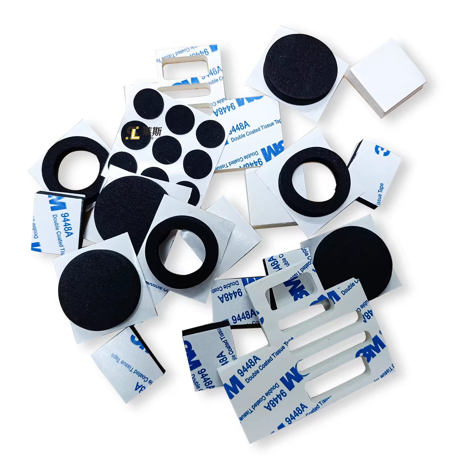 Shock-Proof Sealing Foam Die Cut Double Sided Adhesive Foam Pads Tape