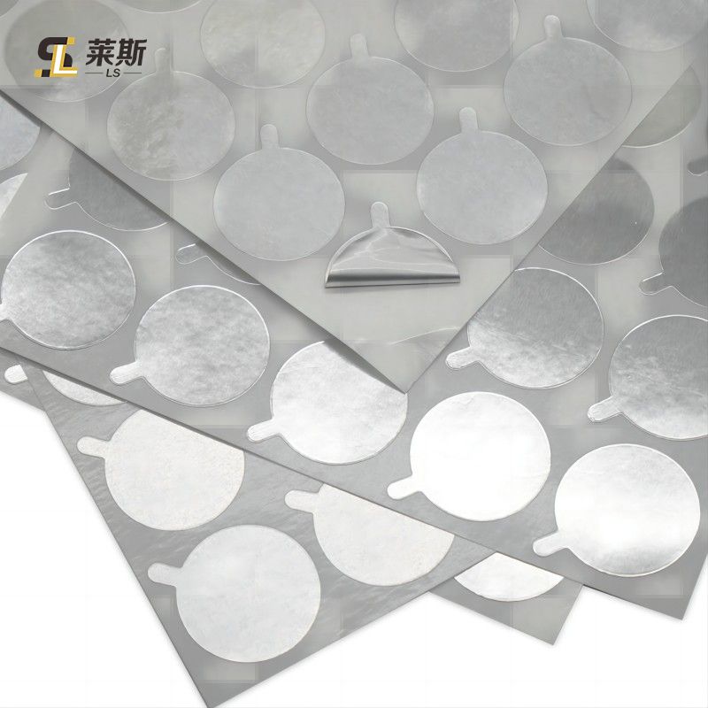 Die Cut Moisture Proof Anti pollut Aluminum Foil Sticker
