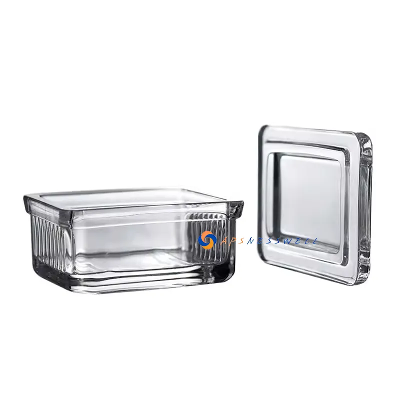 Glass Staining Jar,Schifferdecker Staining Dishes,Coplin Staining Jar