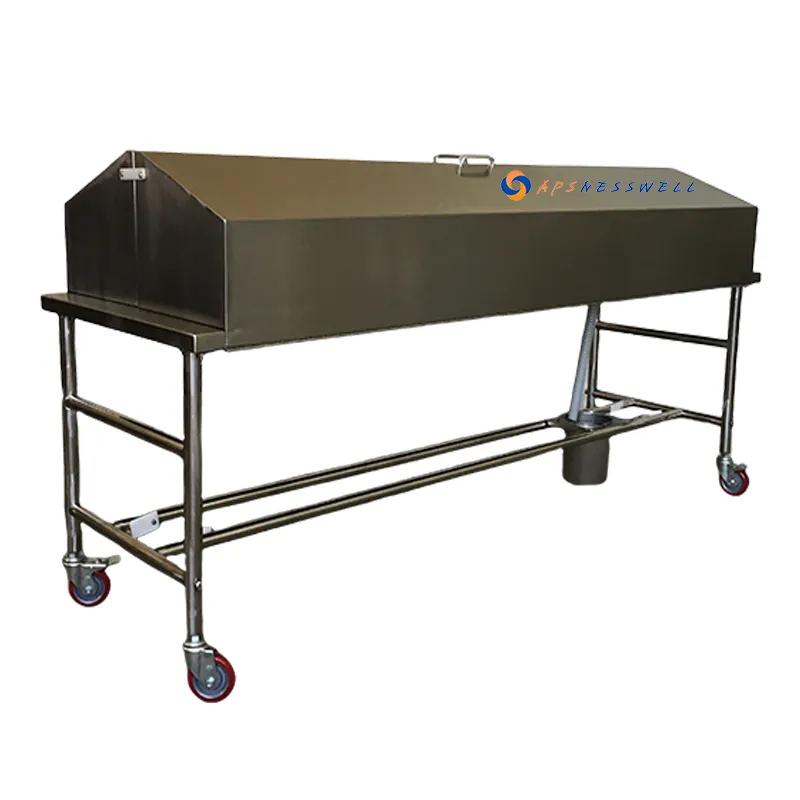 Hooded Dissection Table,Dead Body Transfer Trolley,Anatomy Table