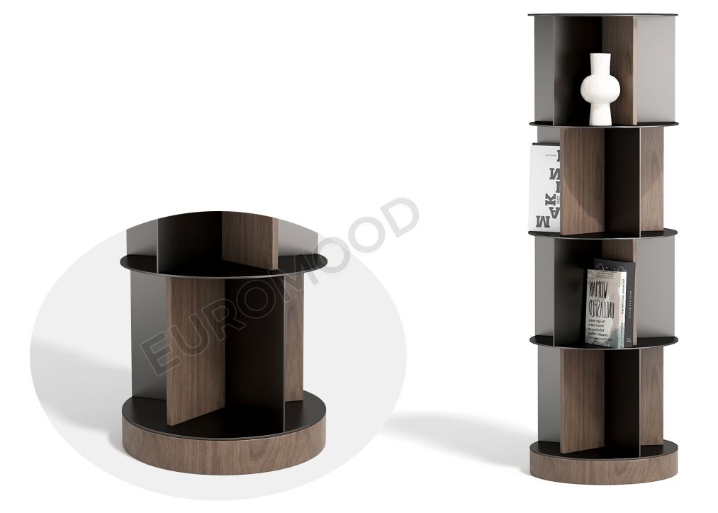 revolving bookcase
