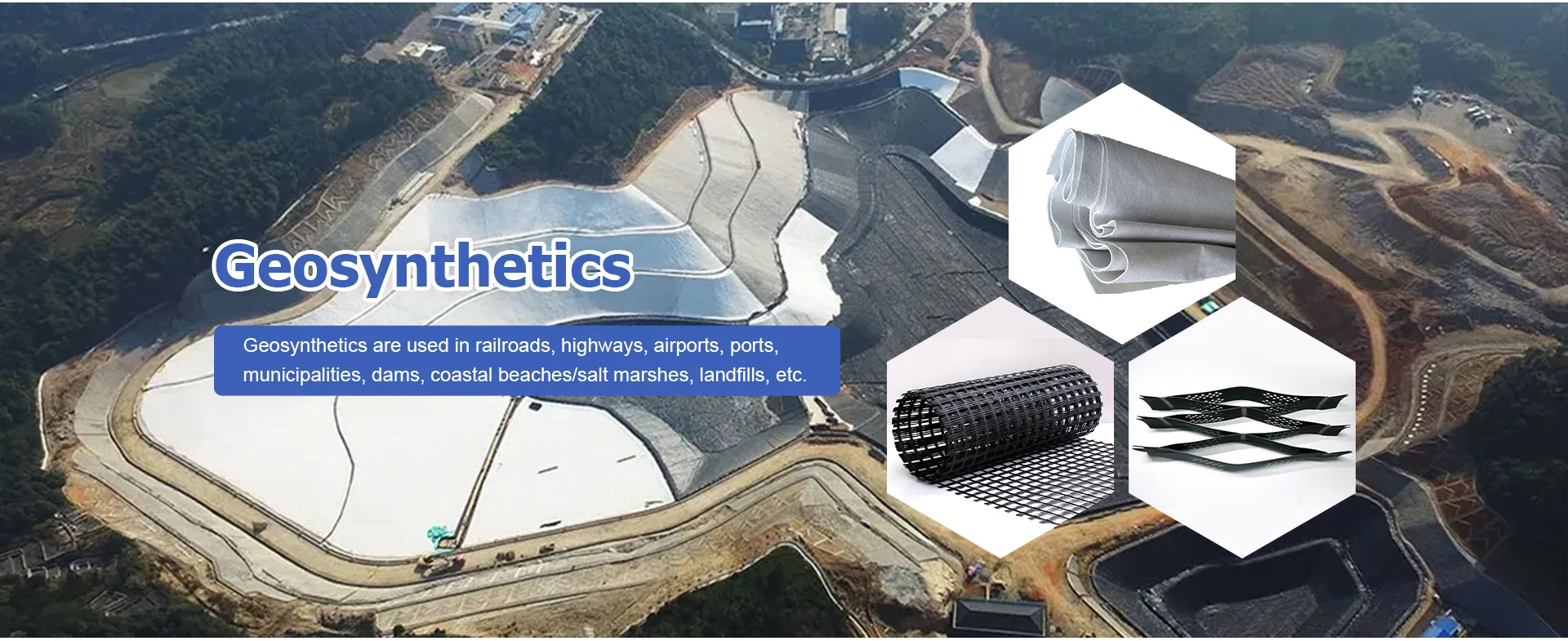 The leading geosynthetic manufacturers, wholesalers, supplier