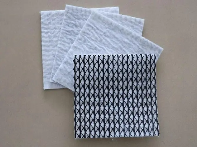 Durable HDPE Drainage Geocomposite,3D Geonet Customizable, Easy Install ...