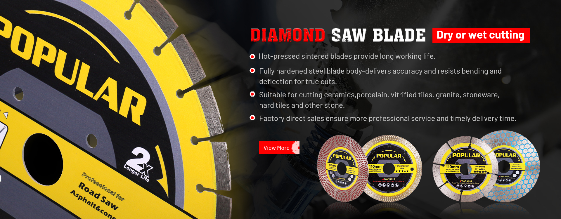 High-Precision Wood Cutting Saw Blades