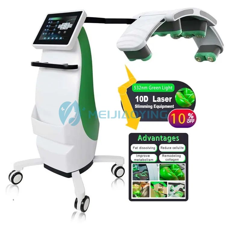 10D 532Nm Emerald Max Lipo Master Laser Fat Removal Equipment