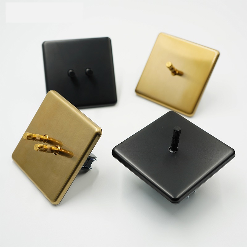 T1 Metal Toggle Switch Electric Light Switch Panel