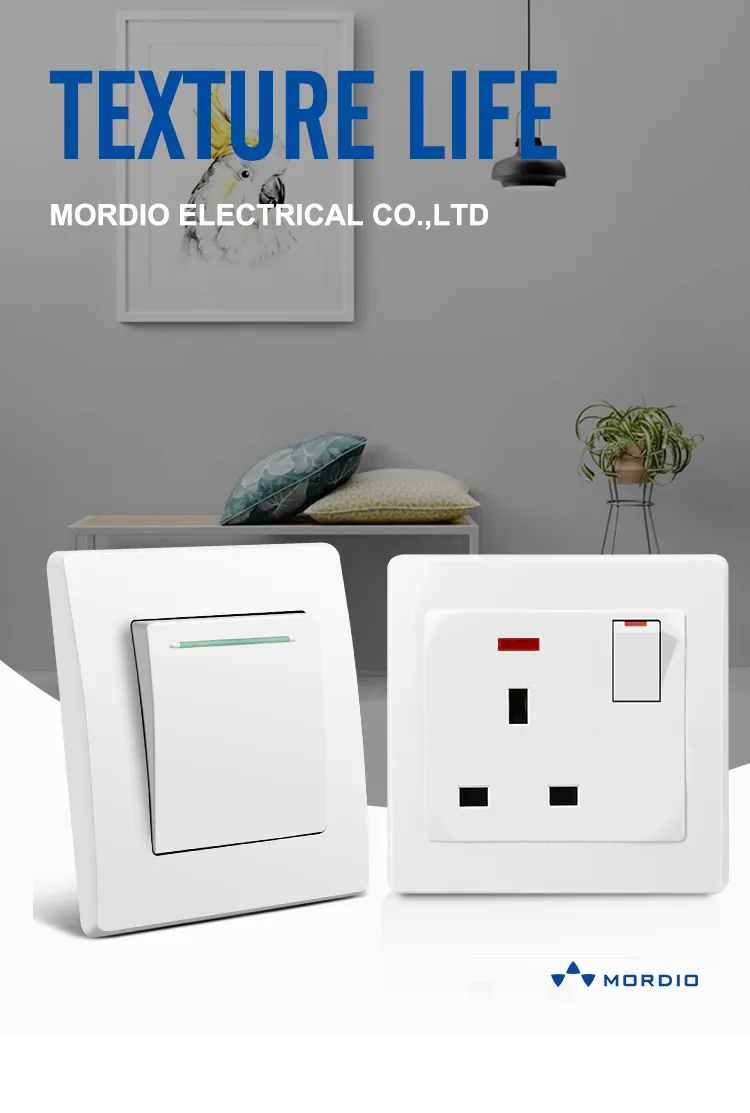 A4 Dubai GCC 13A switched socket