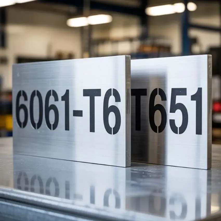 6061-T6 vs T651 Aluminum: Which Temper for CNC Machining?