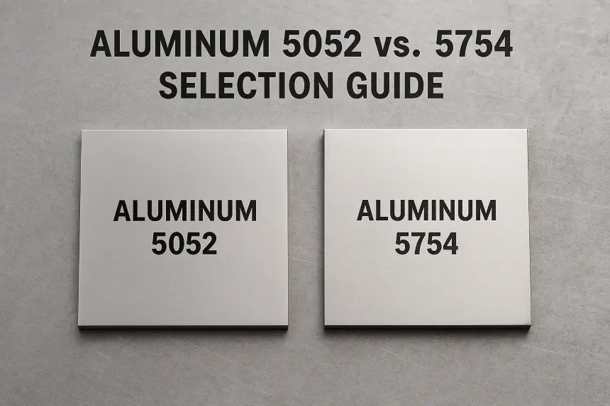 Aluminum 5052 vs 5754: Guide for Engineers & Buyers