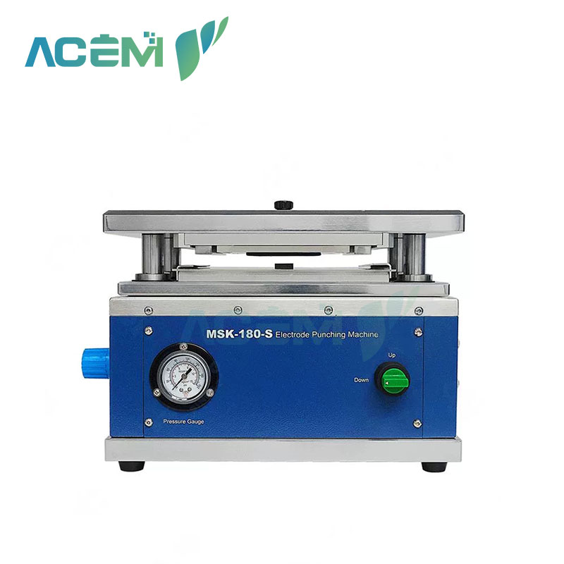 Buy Semi-automatic Die Cutter Machine for Pouch Cell Electrode Cutting