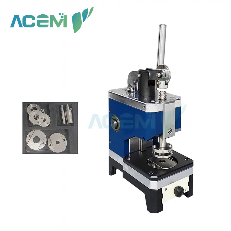 Buy Manual Coin Cell Disc Cutter Machine for Battery Electrode
