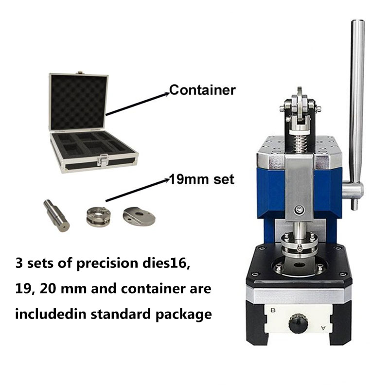 Buy Manual Coin Cell Disc Cutter Machine for Battery Electrode