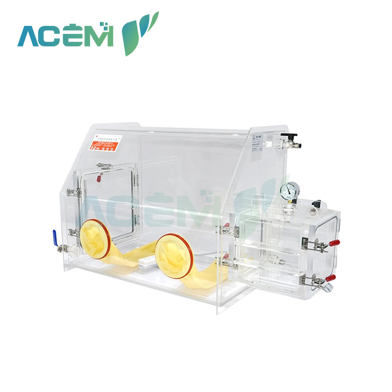 Buy Plexiglass Fully Transparent Acrylic Glove Box for Lab