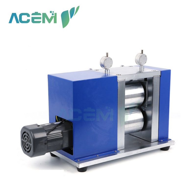 Electric Vertical Roller Press Machine for Battery Electrode Rolling