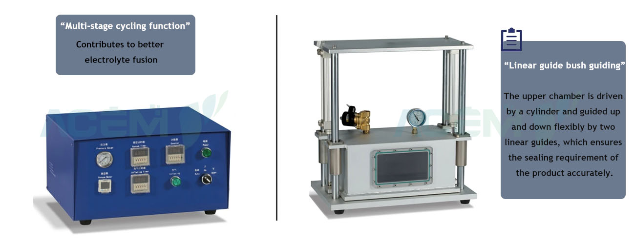 Buy Vacuum Electrolyte Diffusion Chamber Machine for Li-ion Battery