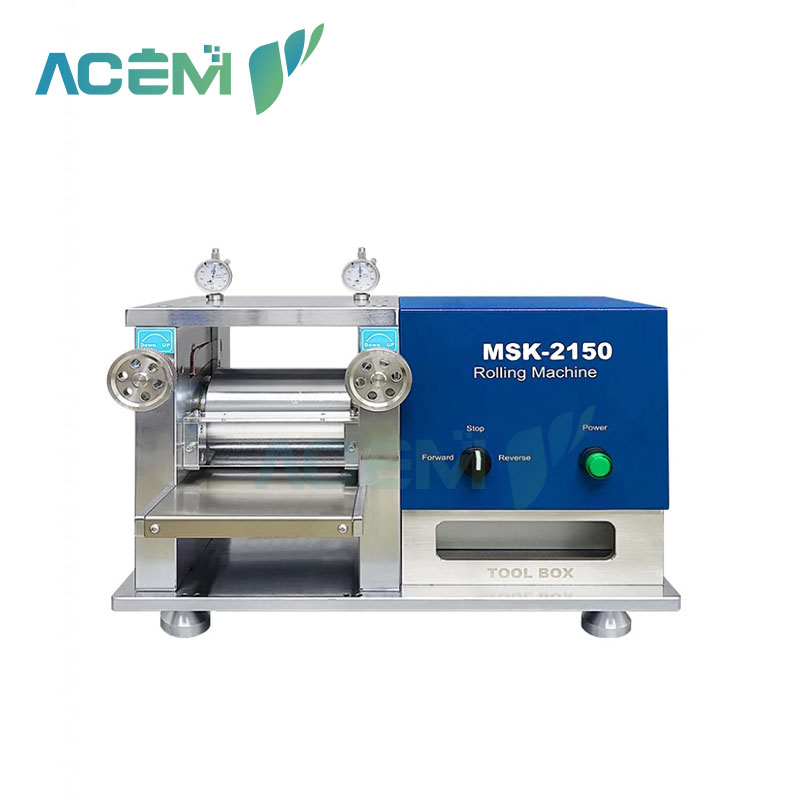 Buy Motorised Counter Rolling Press Machine for Lab Battery Electrodes
