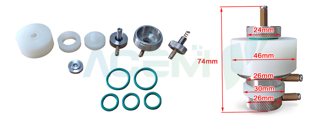 Buy 3-Electrode Split Coin Cell Test Set for Battery Material Testing