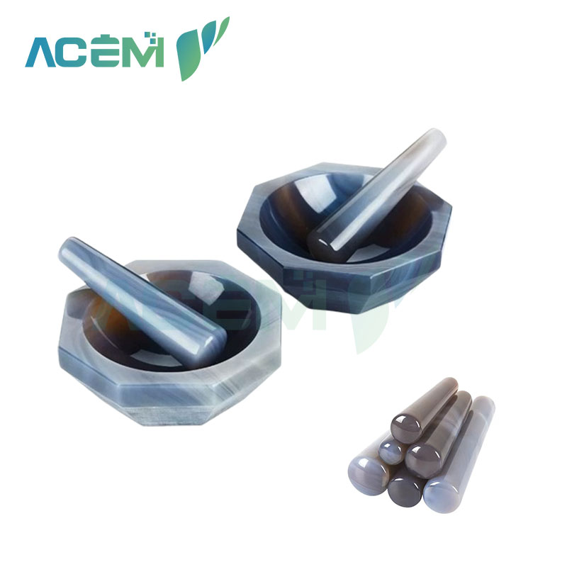 Buy Lab Natural Agate Mortar and Pestle Grinding Sticks