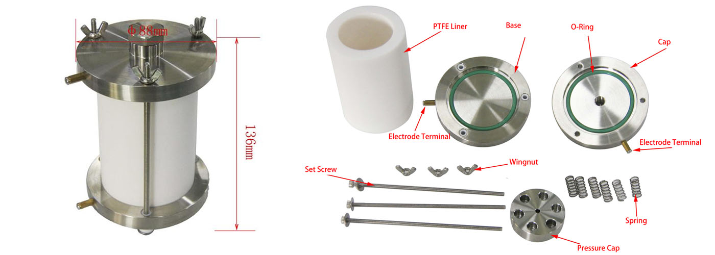 Buy Split TypeTesting Cell for 4680 Cylindrical Battery