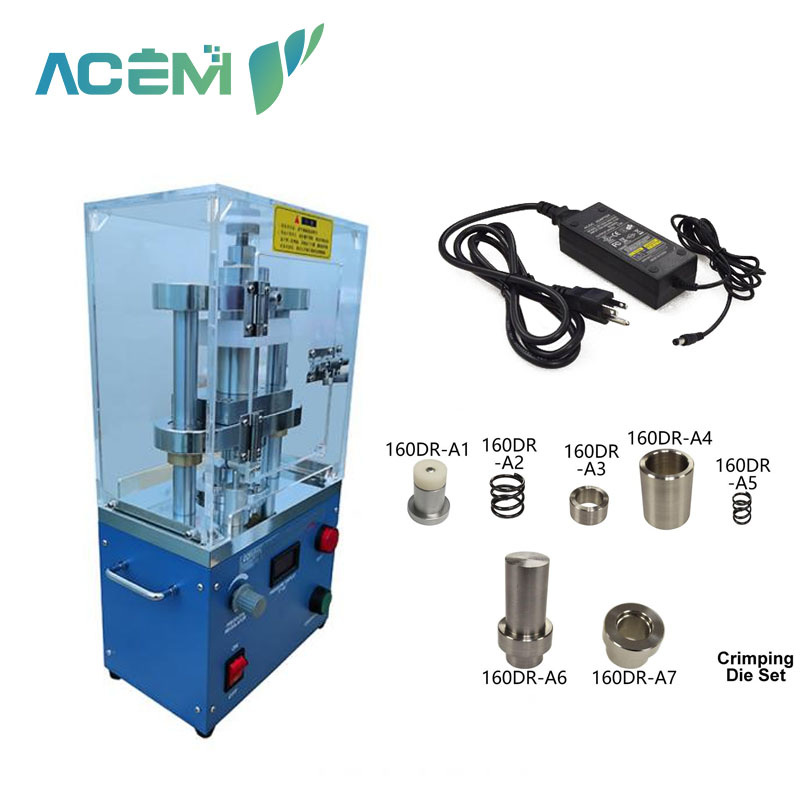 Pressure Controlled Electric Coin Cell Crimper for Coin Cell Battery