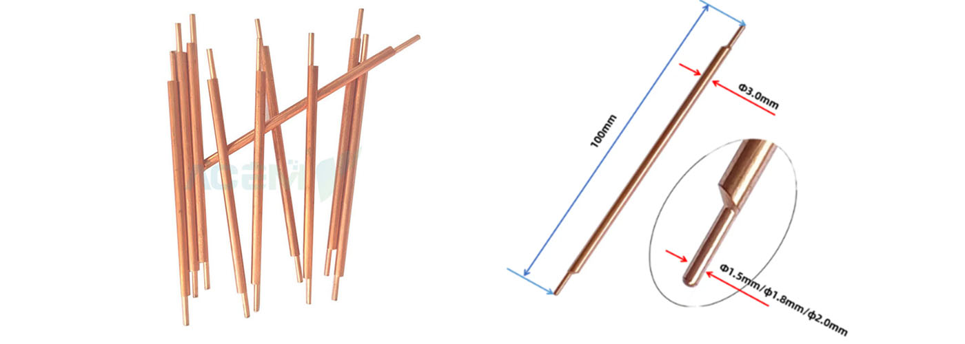 Buy Brass bar spot welding needles for automatic spot welder